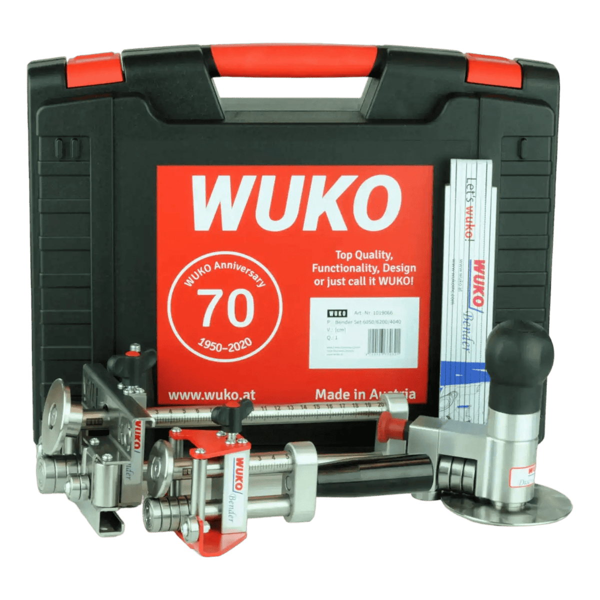 WUKO Bender Jubiläums-Set 6050/6200/4040 - Profi Werkzeug für Dachdeck ...